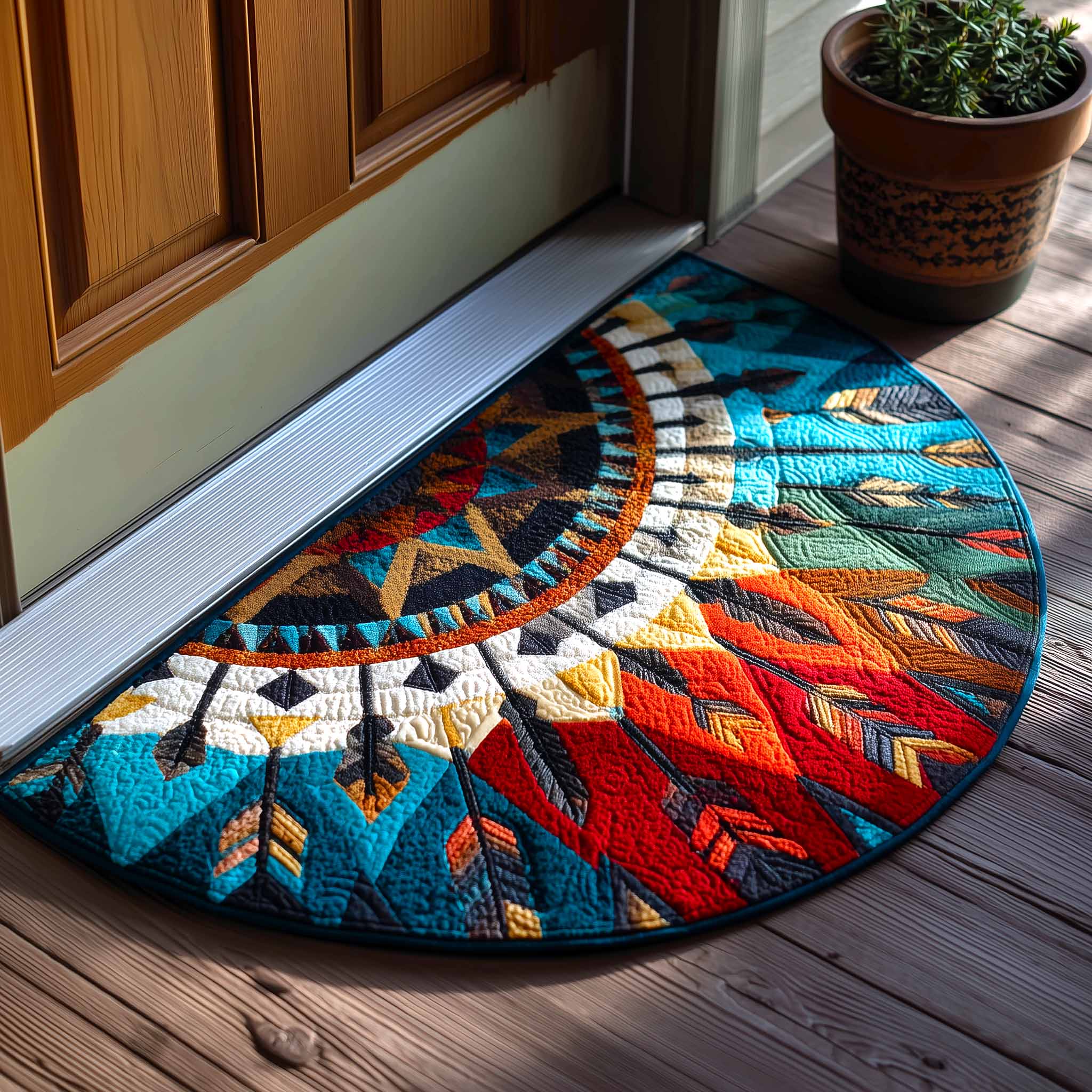 Artisan Weave Quilted Welcome Mat GFTOMA9380 – Willow Quilt