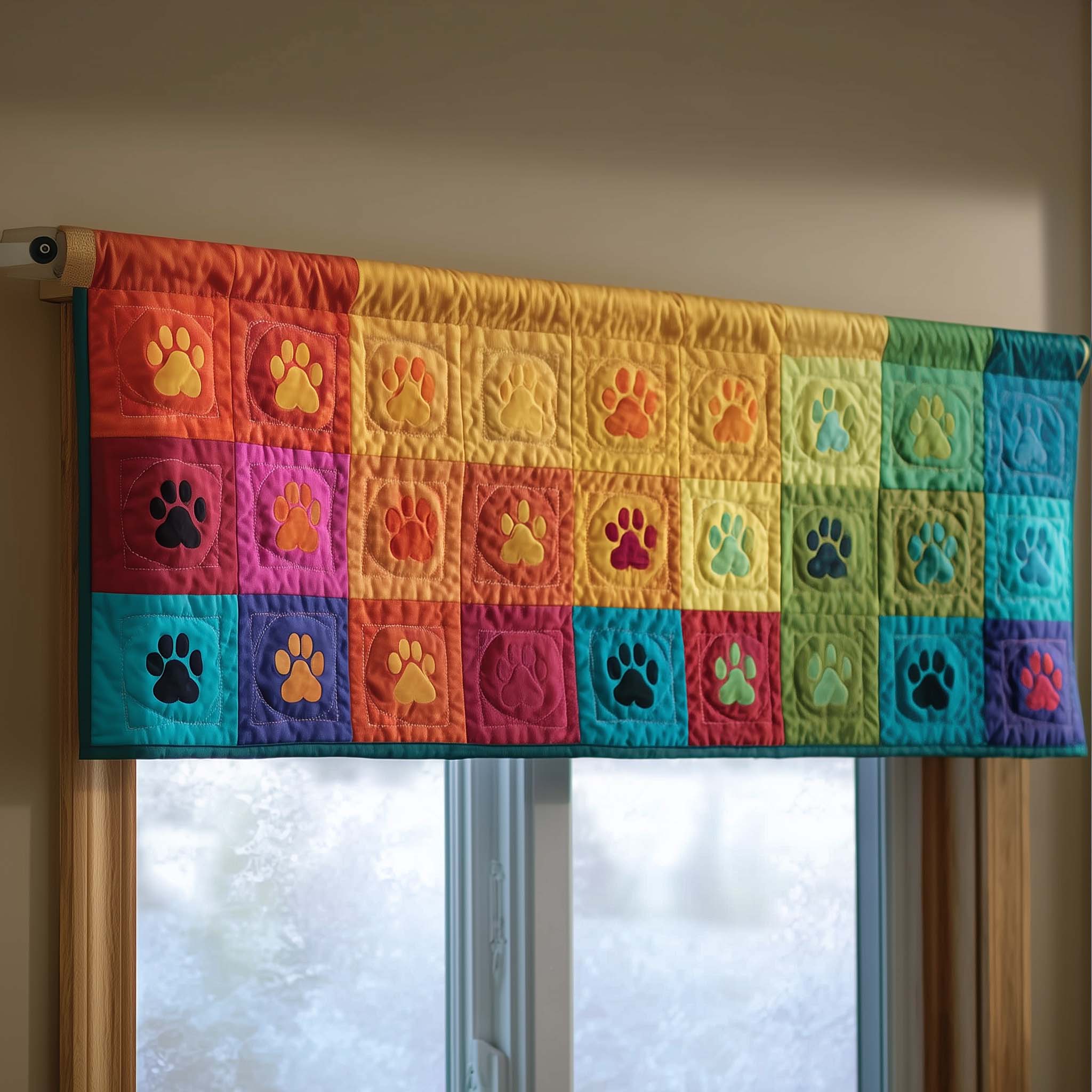 Prism Paws Quilted Valance GFTOTG2773 – Willow Quilt