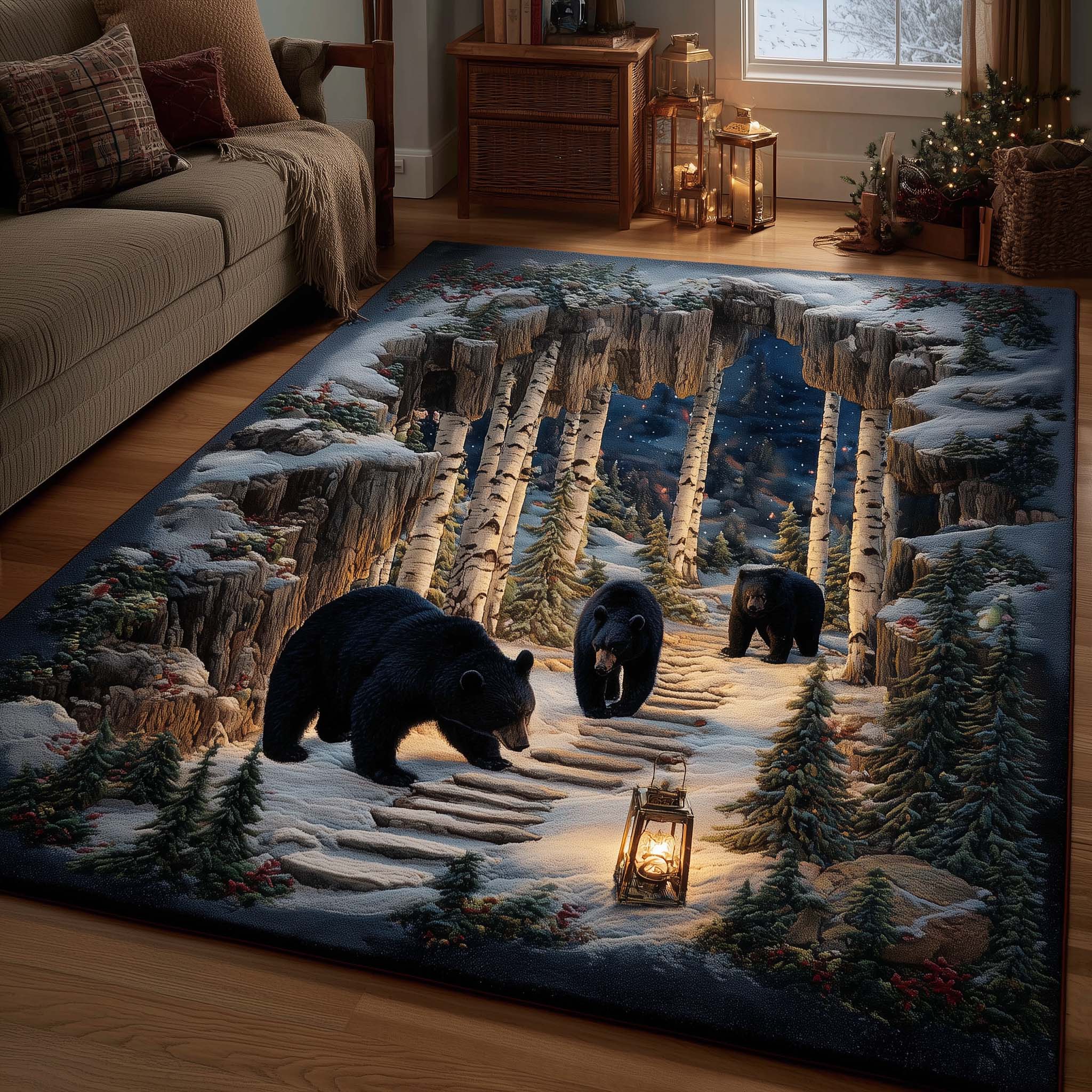 Forest Guardian Area Rug GFTOTP15374 – Willow Quilt